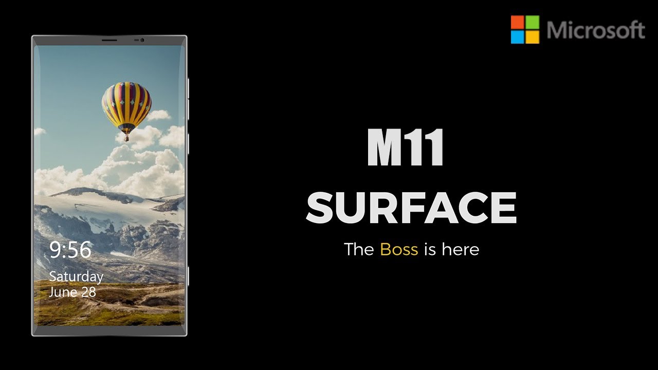 Microsoft M11 (Surface) Phone | Boss is Here | Concept ᴴᴰ - YouTube