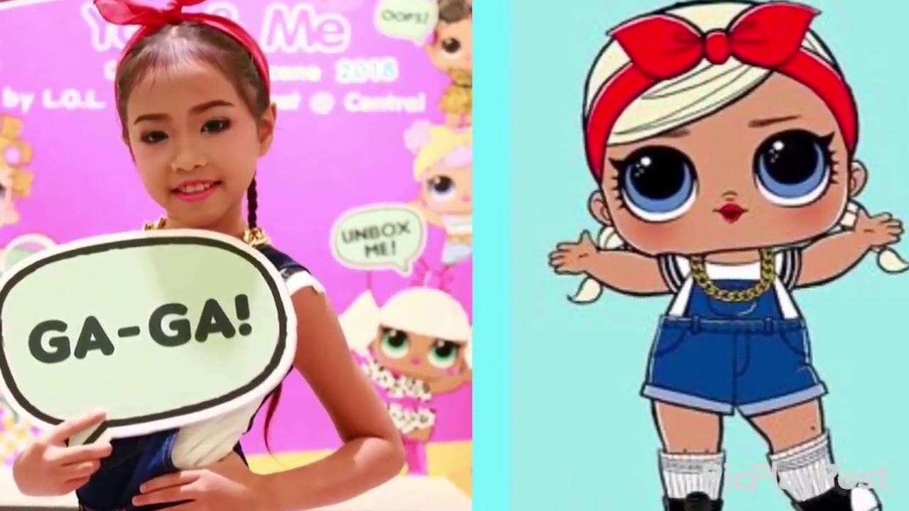 LOL dolls in real life - YouTube