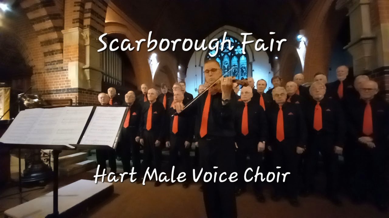 Hart Male Voice Choir Scarborough Fair - YouTube