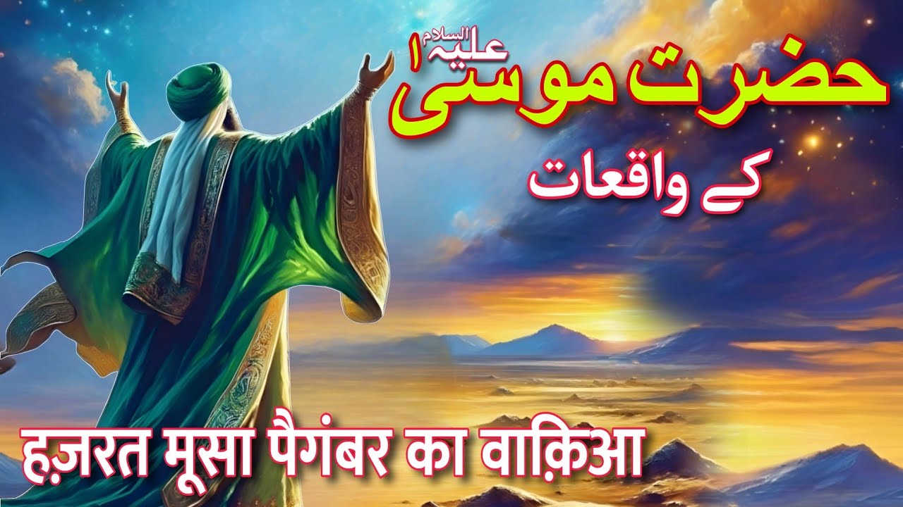 hazrat musa alaihissalam ke waqia | History of prophet musa ...