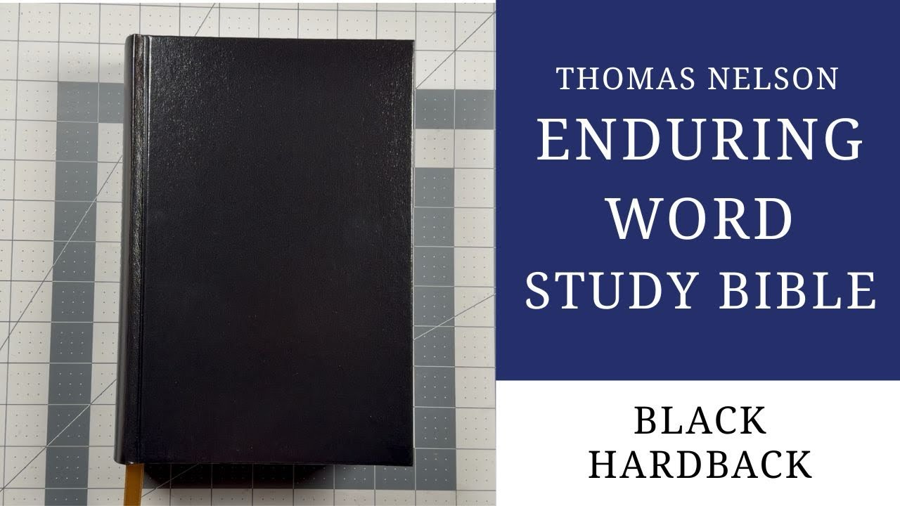Enduring Word Study Bible (NKJV) @thomasnelsoninc - YouTube