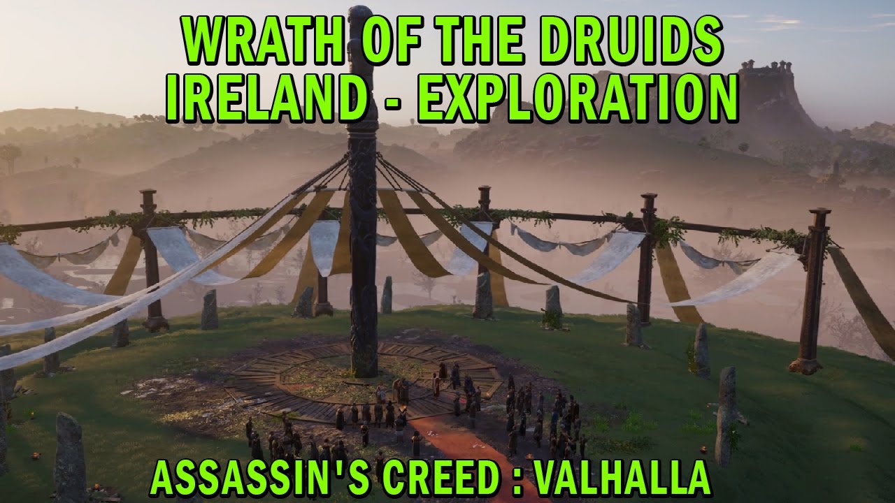 Assassin's Creed Valhalla: Ireland exploration (Wrath of the Druids ...