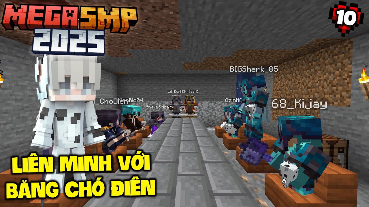 Minecraft Mega Smp 2025 Tập 10: Băng Cướp Xa Mạc Lập Lại Liên Minh ...