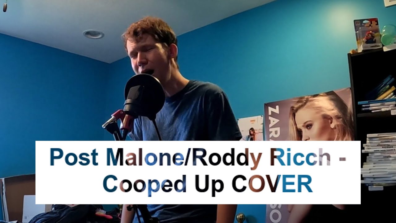 Post Malone ft. Roddy Ricch - Cooped Up COVER | Ben Riggle - YouTube