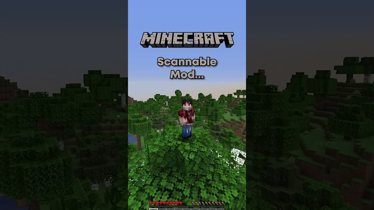 Minecraft Scannable Mod! - YouTube