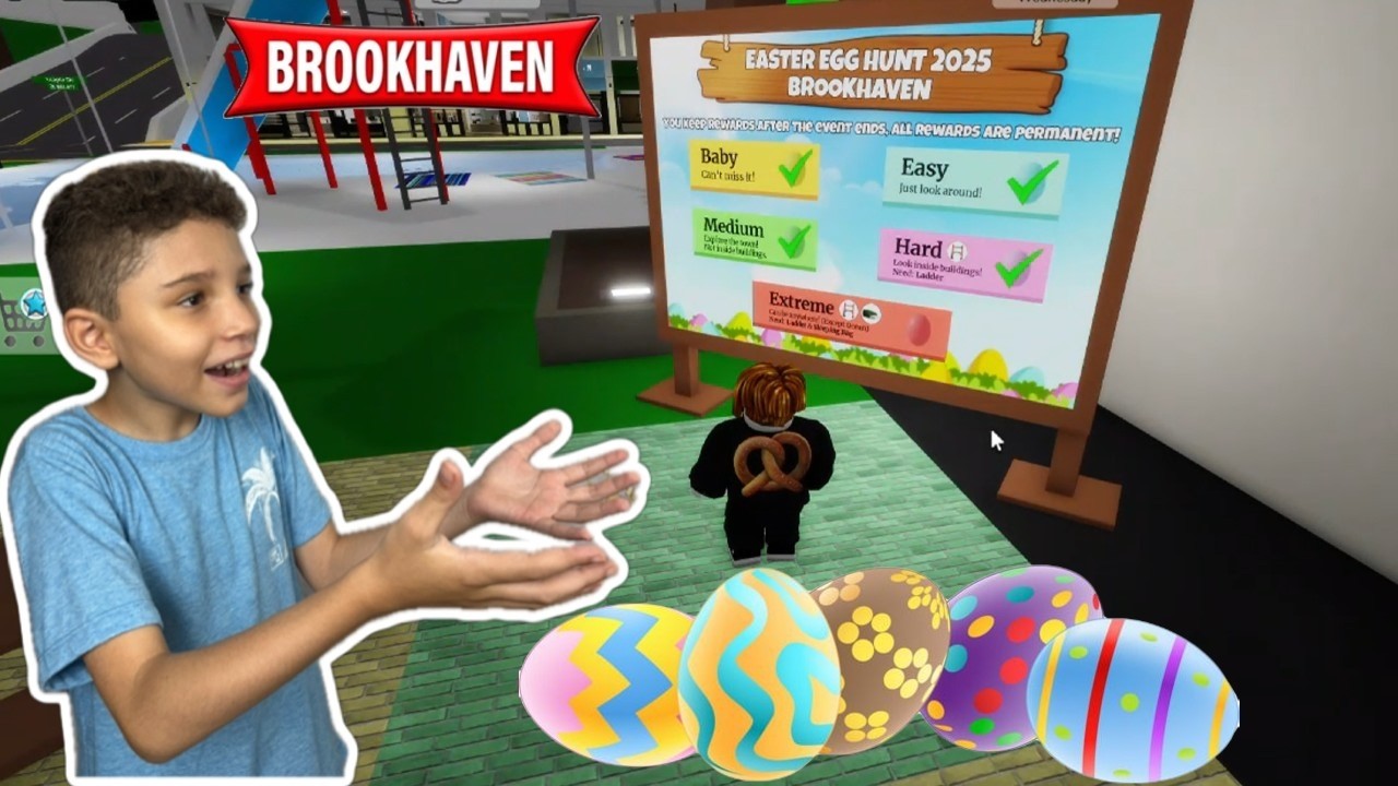Brookhaven Easter Update 2025! 🐣 New Secrets & Egg Hunt! - YouTube