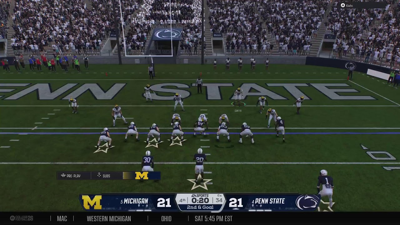 Michigan vs Penn State - YouTube