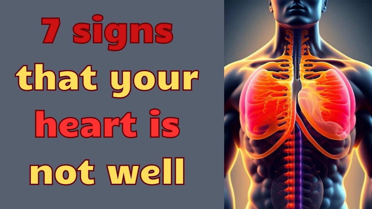 7 signs that your heart is not well And what to do to take care of ...