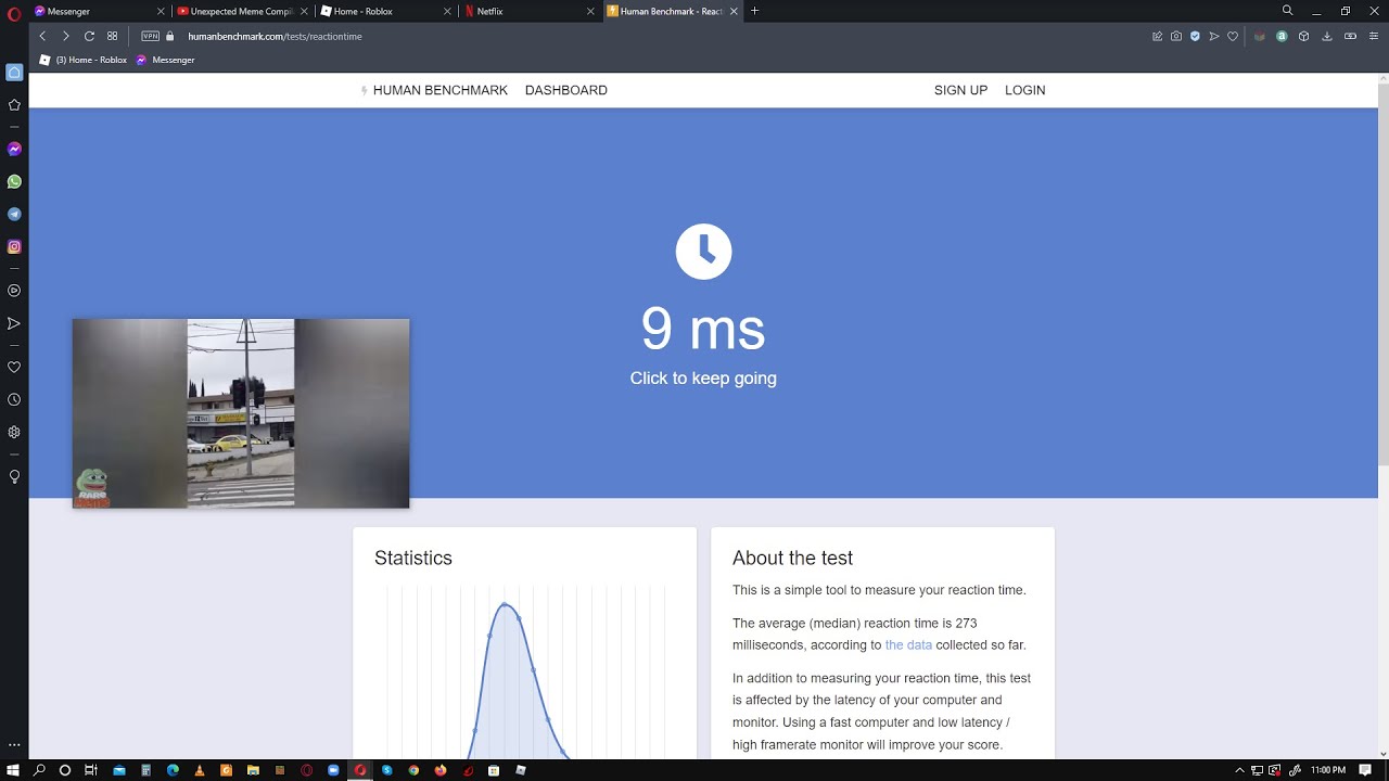 World fastest human reaction speed!!!! - YouTube