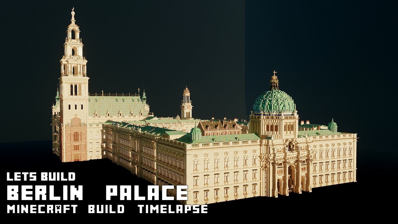 Let's Build The Berlin Palace (Minecraft Build Timelapse) - YouTube