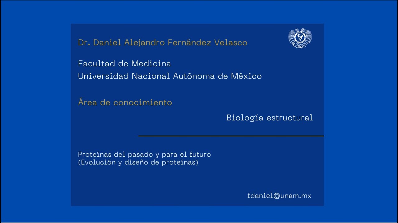Dr. Daniel Alejandro Fernández Velasco. Facultad de medicina, UNAM ...