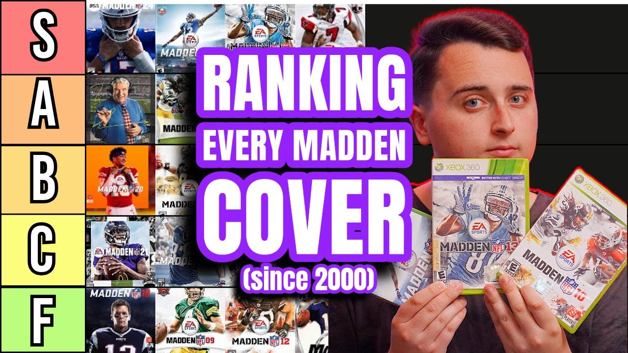RANKING EVERY NFL MADDEN COVER SINCE 2000! (Tier List Edition) - YouTube