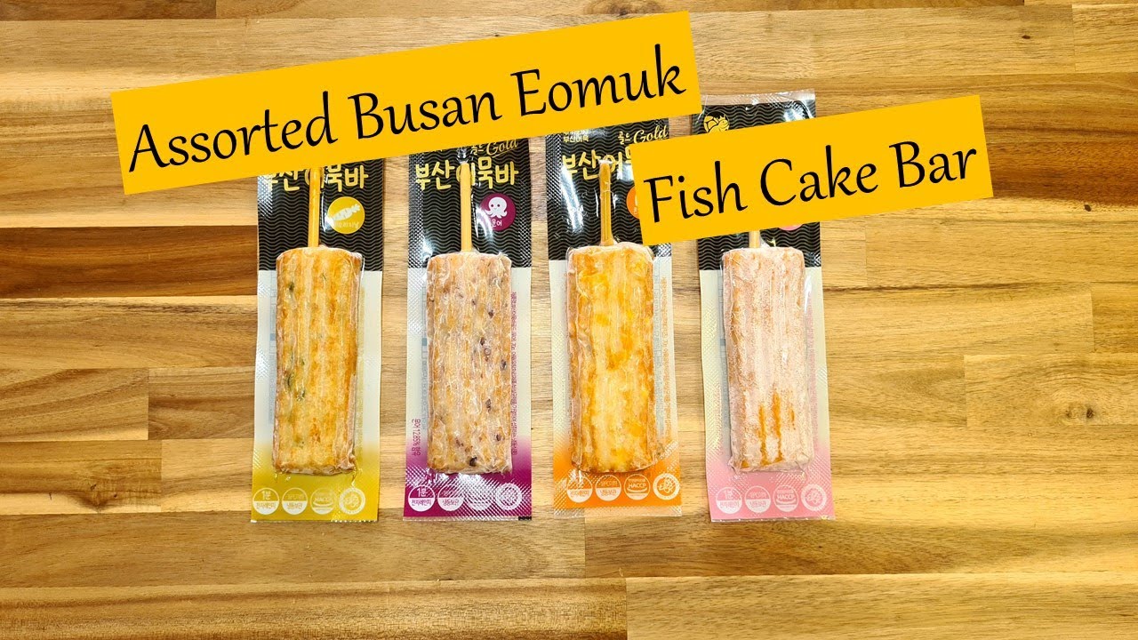 Busan Eomuk Fish Cake Bars | Flying Fish Roe, Octopus, Cheese ...