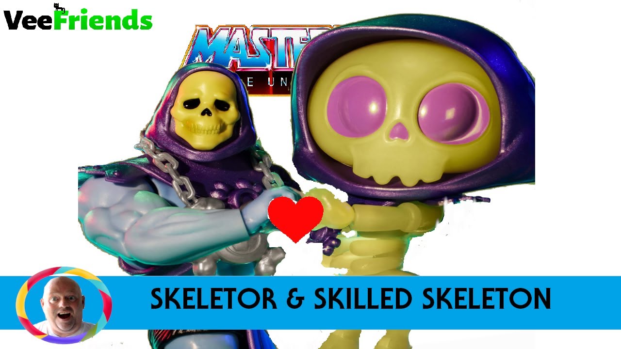 MOTU Origins & Vee Friends Skeletor & Skilled Skeleton Masters of the ...