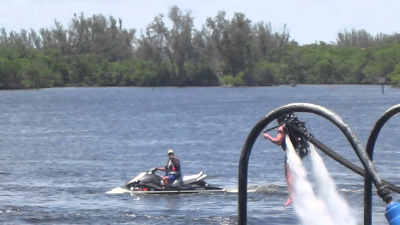 Water Jet Fly - YouTube
