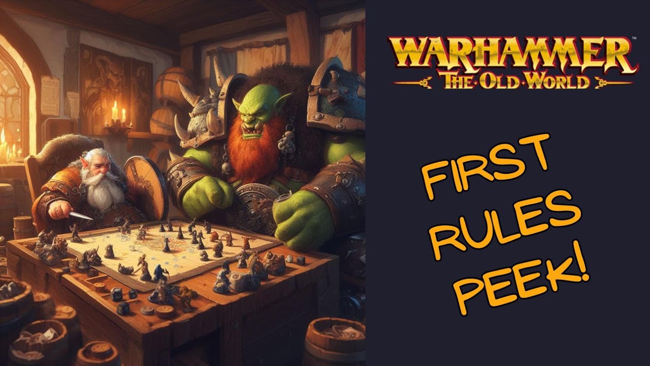 Warhammer Old World. Rules Peek! - YouTube