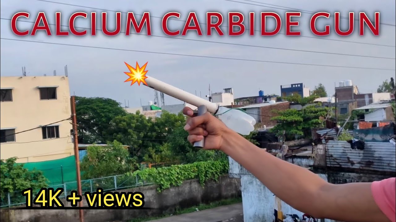 Diwali special homemade pipe gun | how to make carbide + pvc + botal ...