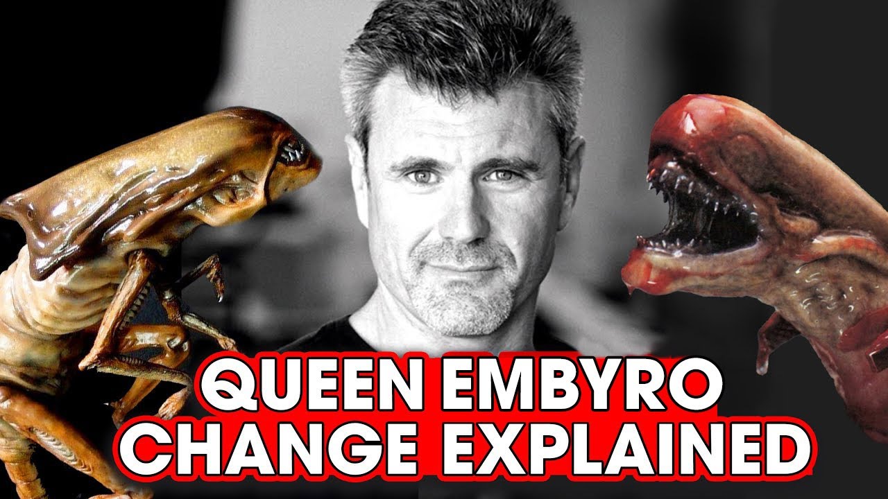 Why the Queen Alien embryo changed between films, according to Alec ...