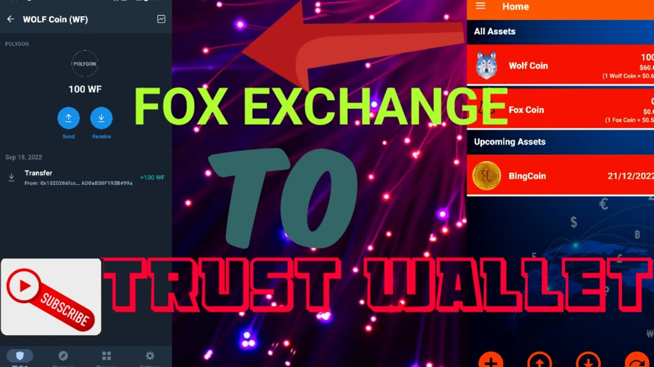 FOX EXCHANGE APET TRUST WALLET A WITHDRAW BOL DAN. 1 FOX COIN 0.50 USDT ...