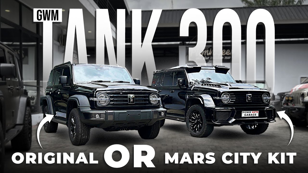 GWM TANK 300 STANDAR vs GWM TANK 300 MARS CITY? Level Up Gagahnya ...