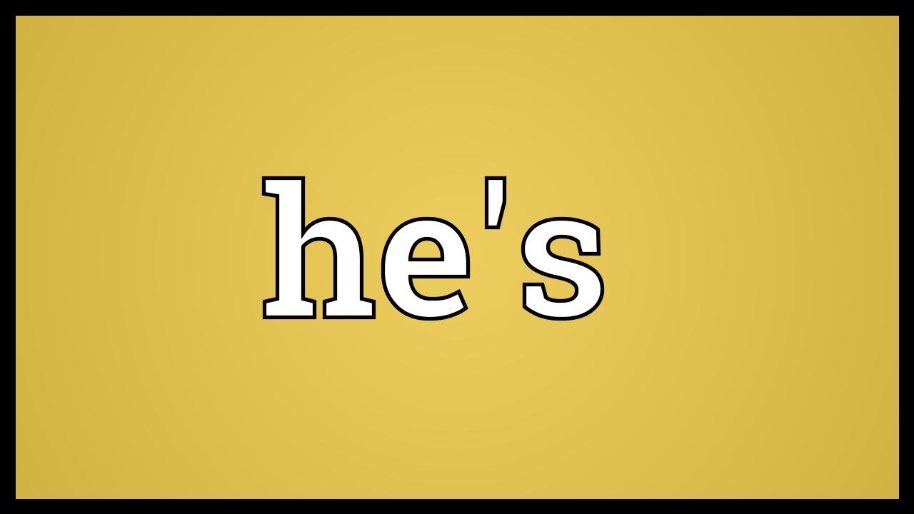 He s Meaning YouTube he-s-meaning-youtube