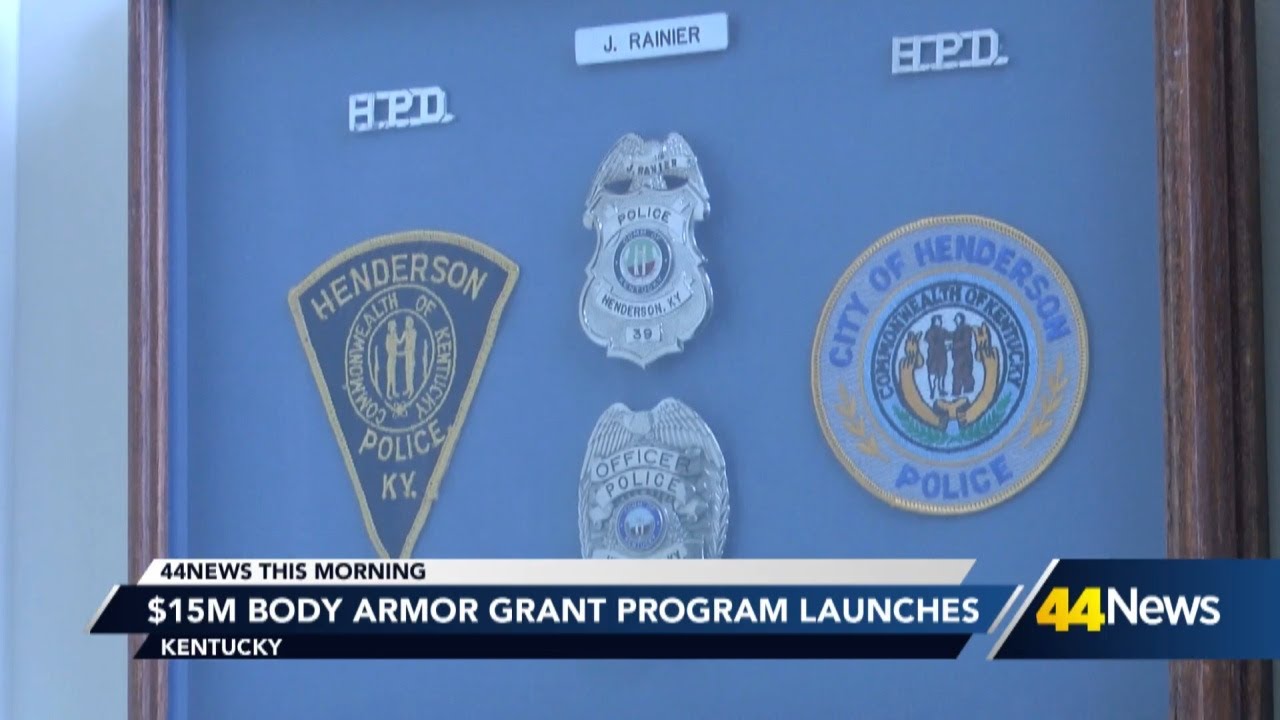 $15M body armor grant program launches in Kentucky - YouTube