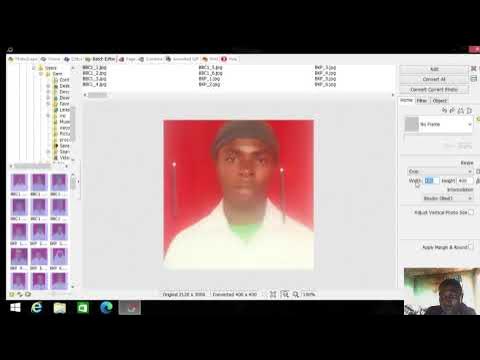 NECO 2024 HOW TO RESIZE PASSPORT IMAGE - YouTube