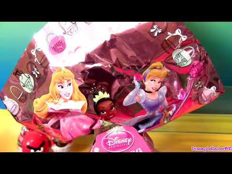 Giant Princess Kinder Surprise Eggs Disney Frozen Elsa Anna Minnie Mickey Play Doh Huevos Sorpresa