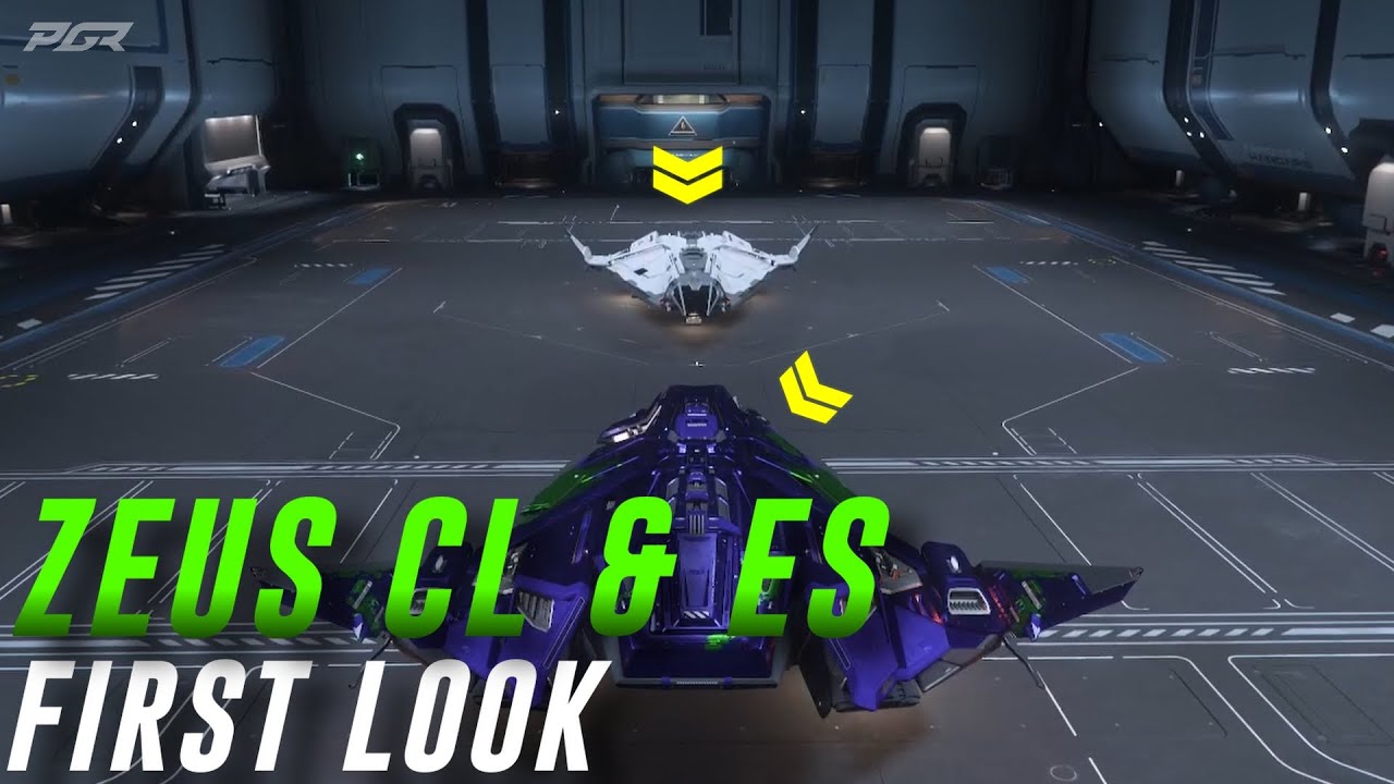 RSI Zeus MK II CL & ES First Look - Star Citizen - YouTube