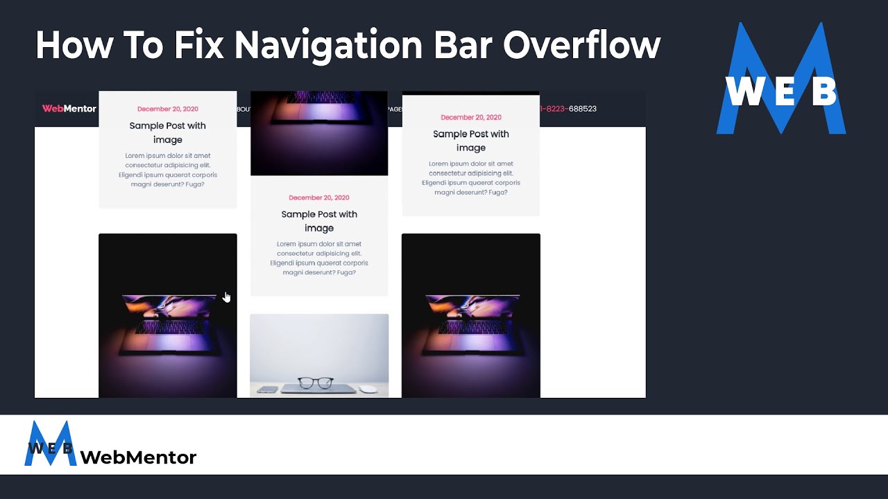 How To Fix Navigation Bar Overflow Urdu Hindi YouTube How To Fix Navigation Bar Overflow Urdu Hindi YouTube