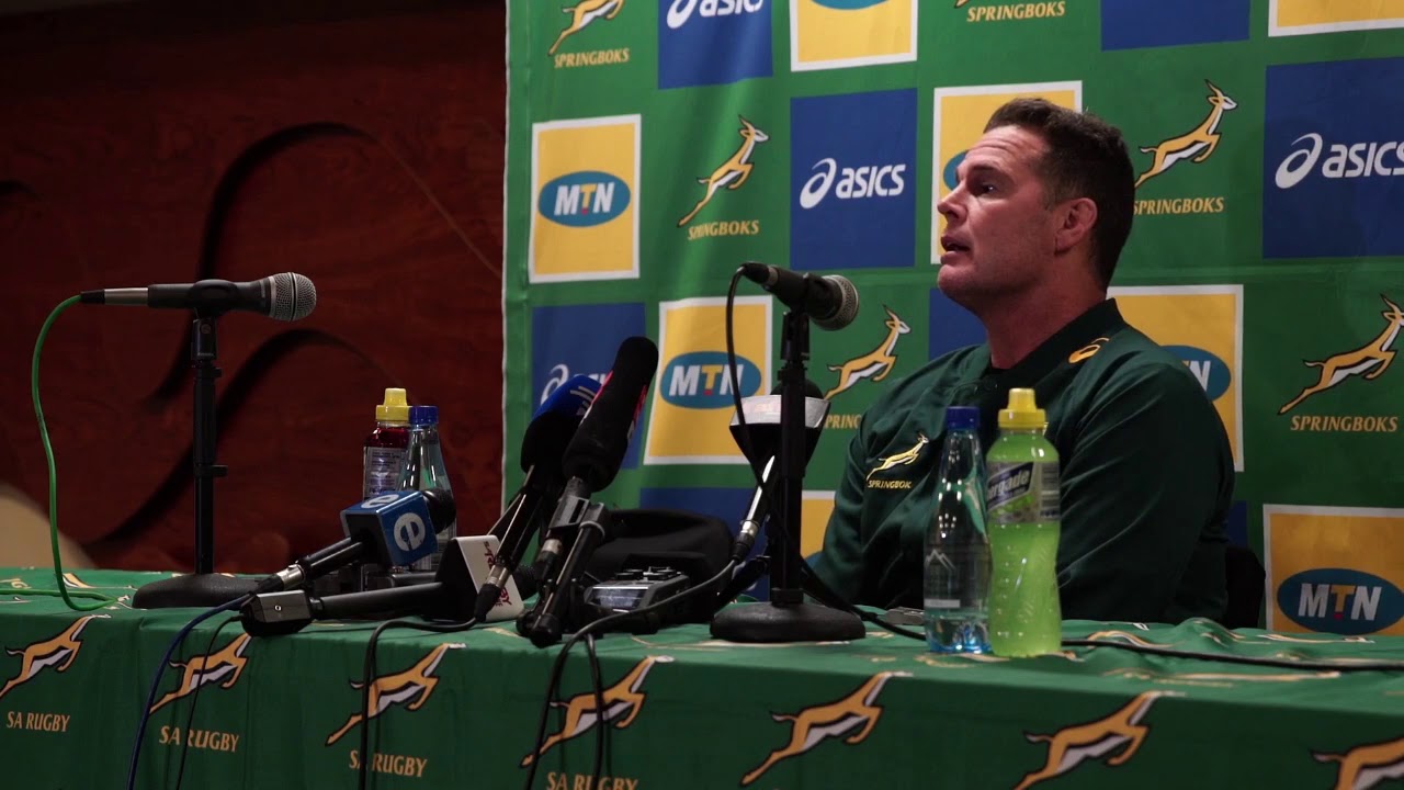 #Springbok coach Rassie Erasmus talks about his 9s - Embrose Papier and ...