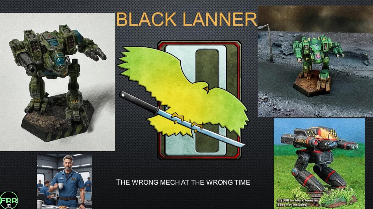Battletech's Black Lanner, the Jade Falcon Scout and Raider! - YouTube