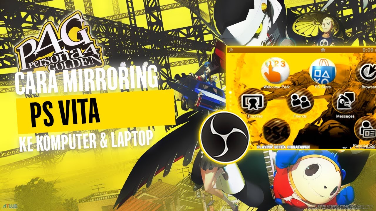 Tutorial Mirroring PS Vita ke Komputer ! Bisa rekam & live stream - YouTube