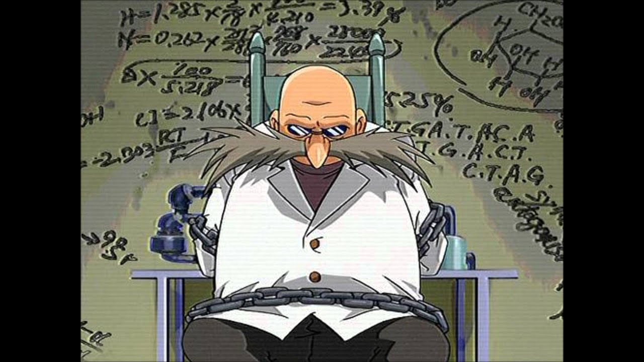 Professor Gerald Robotnik Minecraft Skin