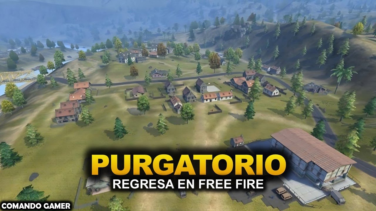 GARENA REGRESA el MAPA de PURGATORIO a FREE FIRE ¿Latinoamérica? - YouTube