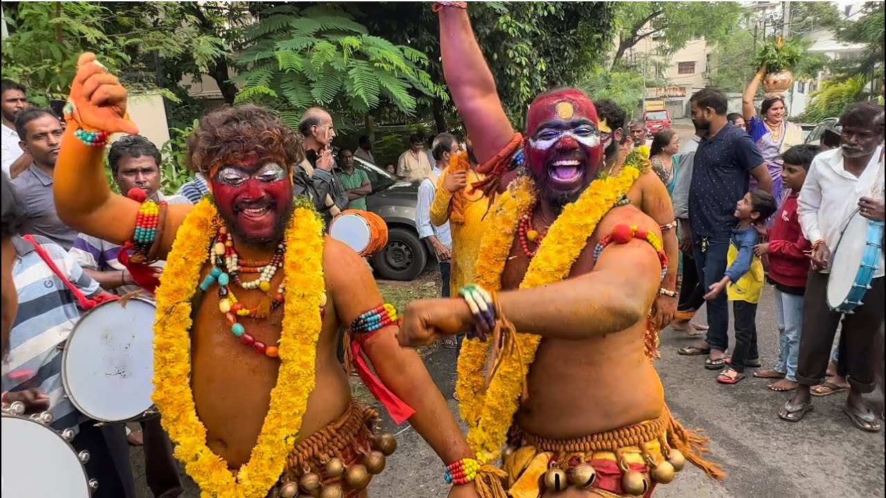 Pothuraju Dance | Pothuraju Teenmaar Dance | Balraj Nani Pothuraju ...