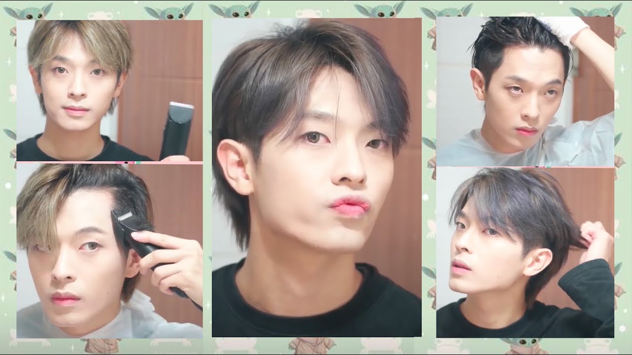 CORTE estilo COREANO para CHICOS😱😎🎁TENDENCIA 2022 para varones - YouTube