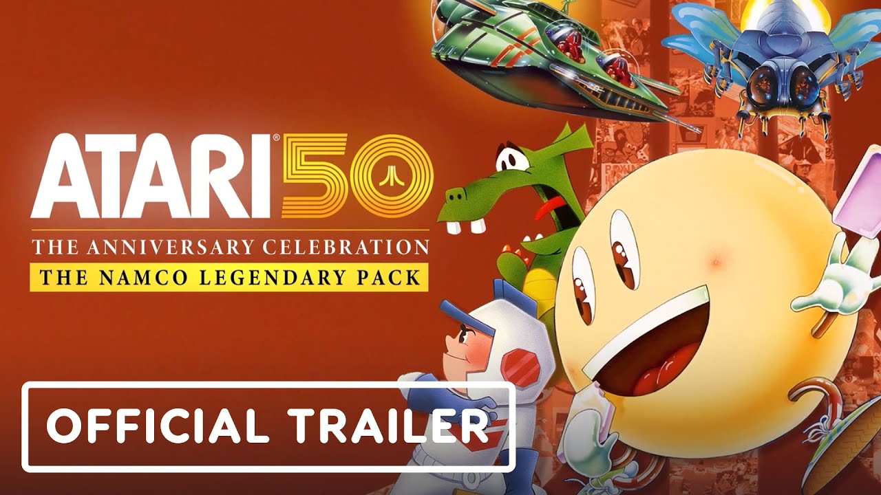 Atari 50: The Anniversary Celebration - Official Namco Legendary Pack DLC Announcement Trailer ...