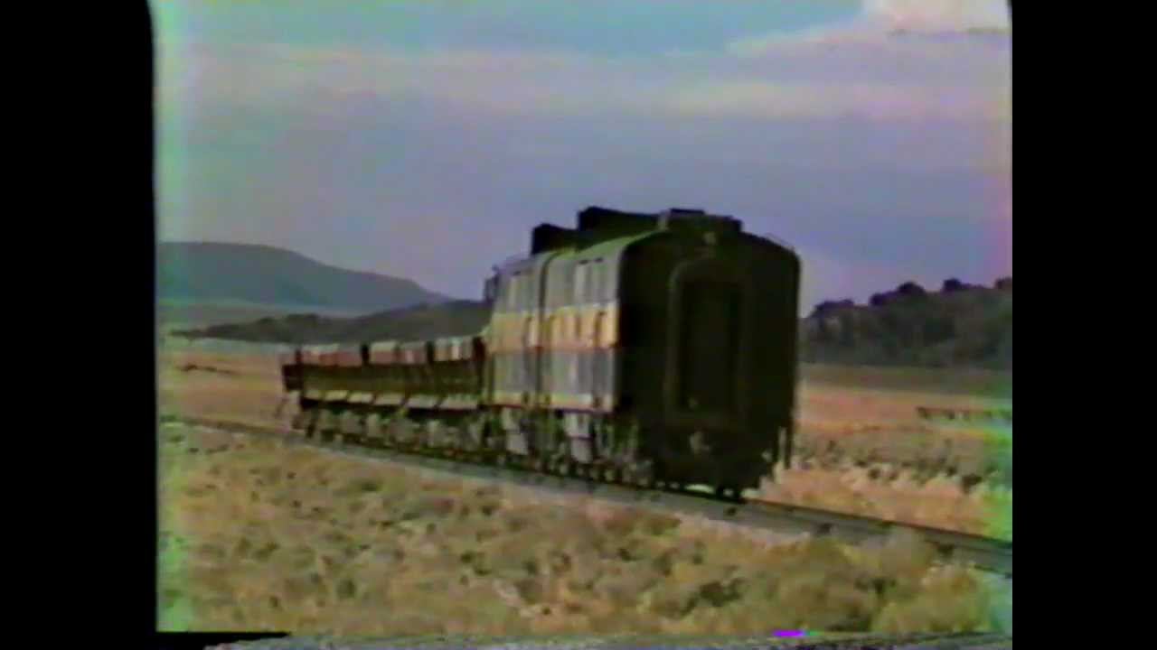United States Steel (ex- B&LE) F7 No. 724 near South Pass City, Wyoming ...