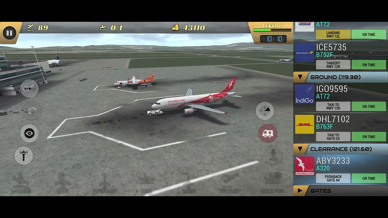 unmatched Air traffic control simulator #gameplay #6 | #simulatorgame - YouTube