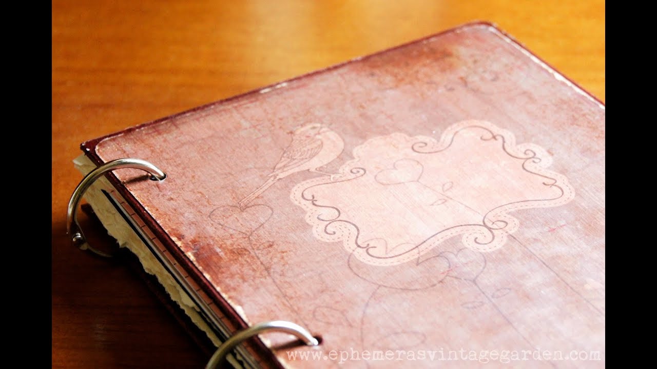 Altered Book Tutorial: One Book, Two Journals Part II - YouTube