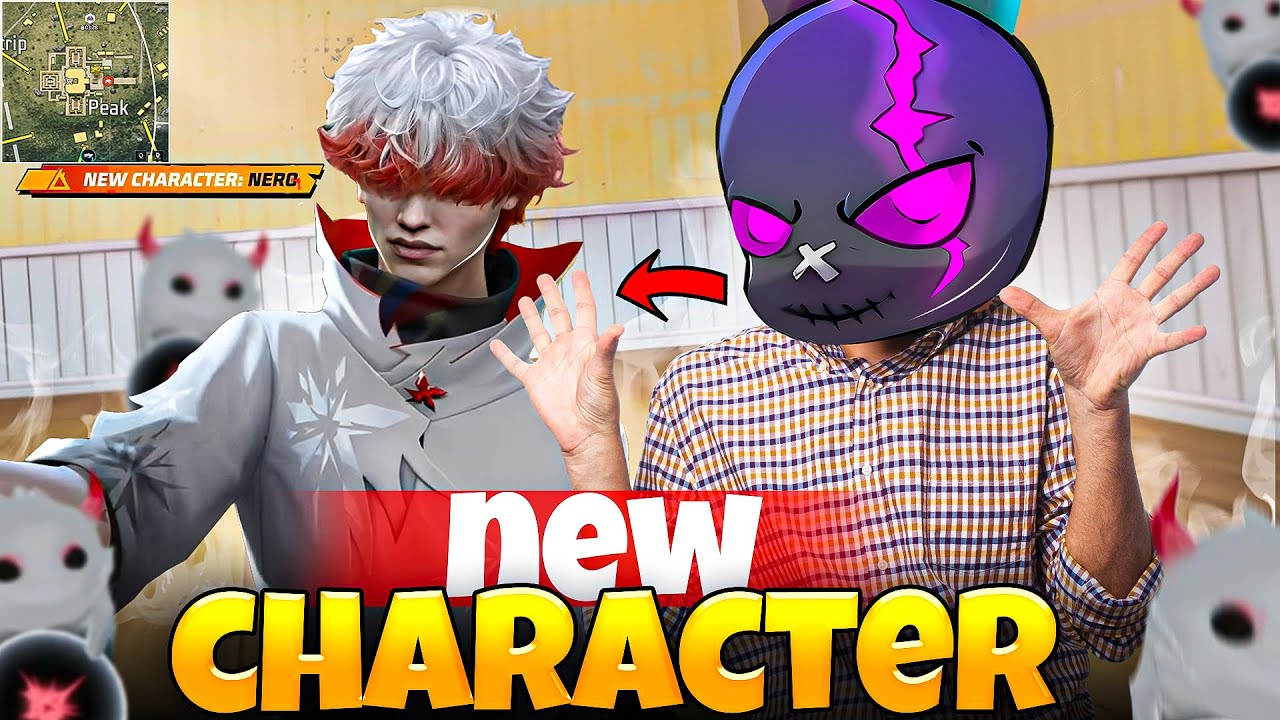 FREE FIRE এর নতুন NERO CHARACTER TRY করতে যেয়ে প্রথম ম্যাচেই ২৪ কিল 🤯 ...
