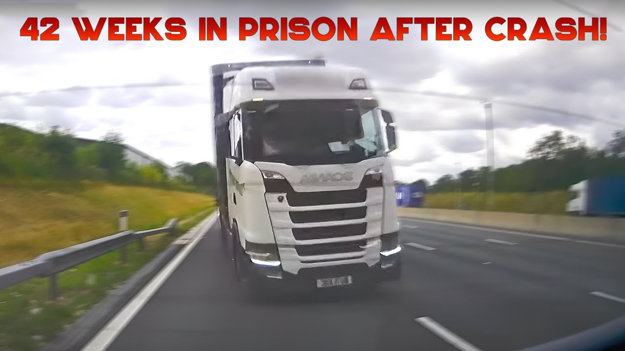 UNBELIEVABLE UK LORRY DRIVERS | Lorry Driver Jailed For A Crash, Car ...