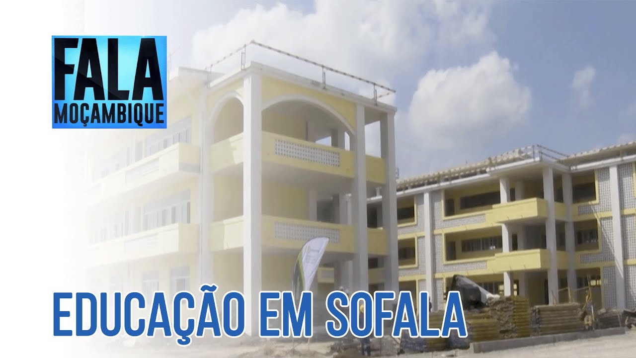 Obras da maior escola Secundária do País construída em Mafambisse ...