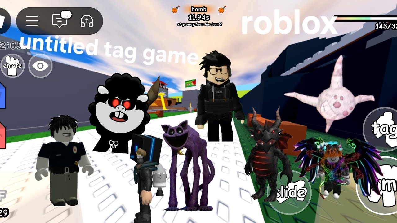 Johan play roblox untitled tag game friends in #robloxanimation - YouTube