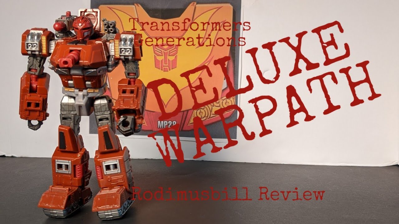 Transformers Generations Deluxe WARPATH Review (2011) - YouTube