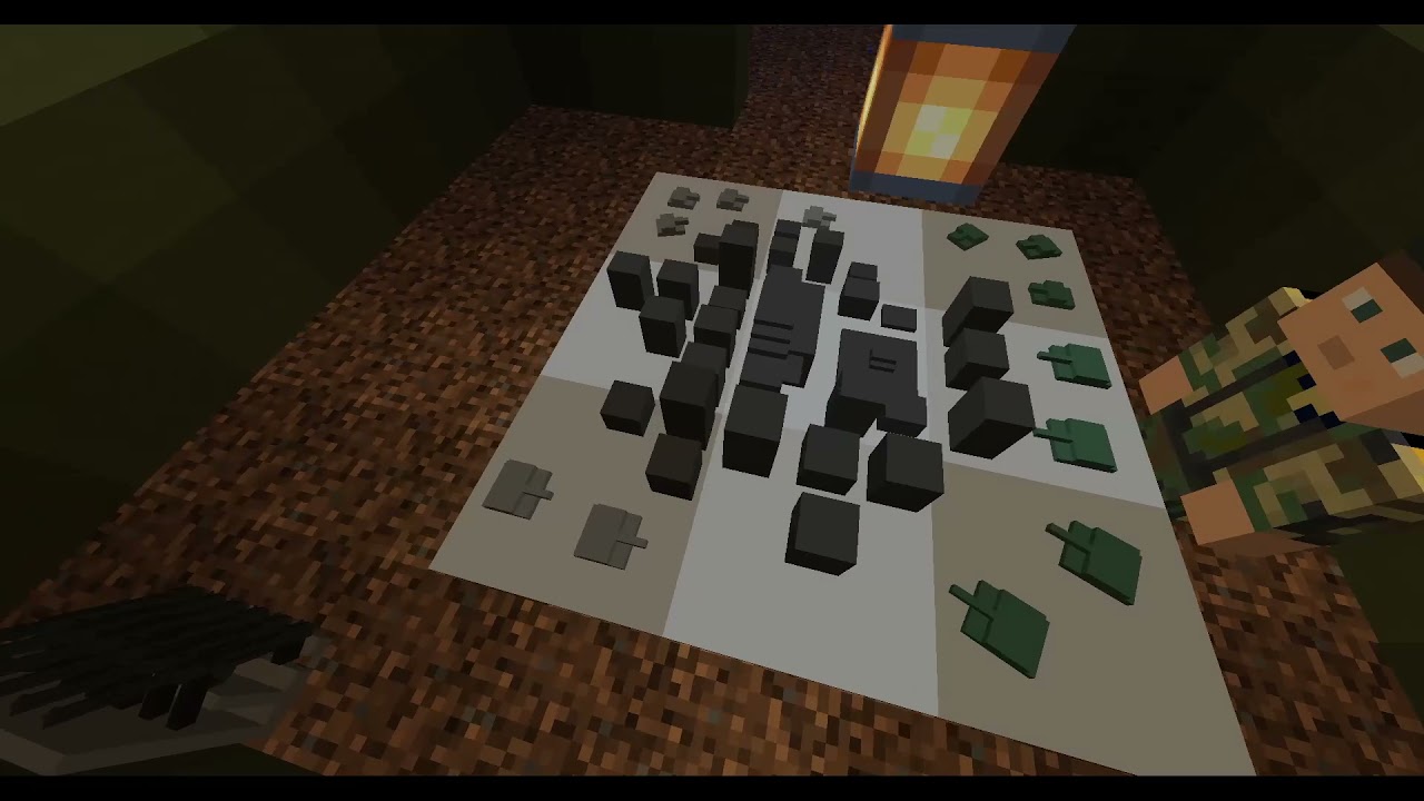 Minecraft WW2 - War Planning Table - YouTube