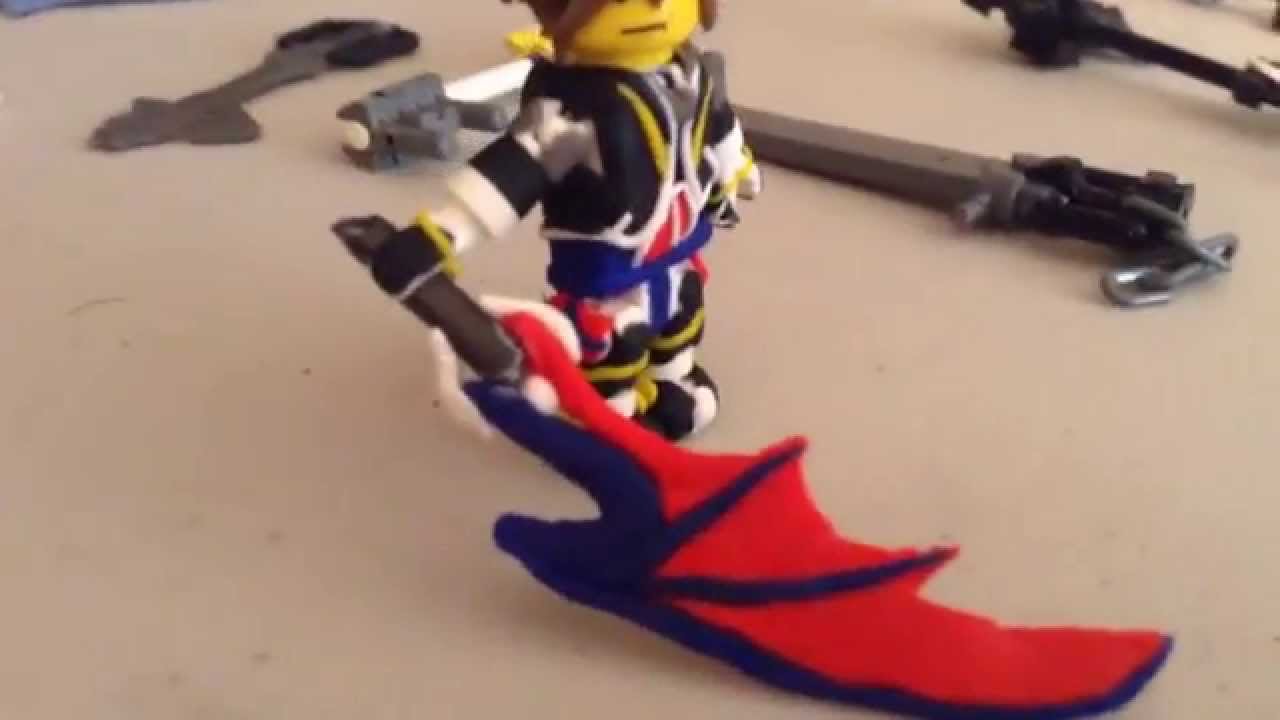 Lego Kingdom Hearts Keyblades Soul Eater Cam-Arts 2 - YouTube
