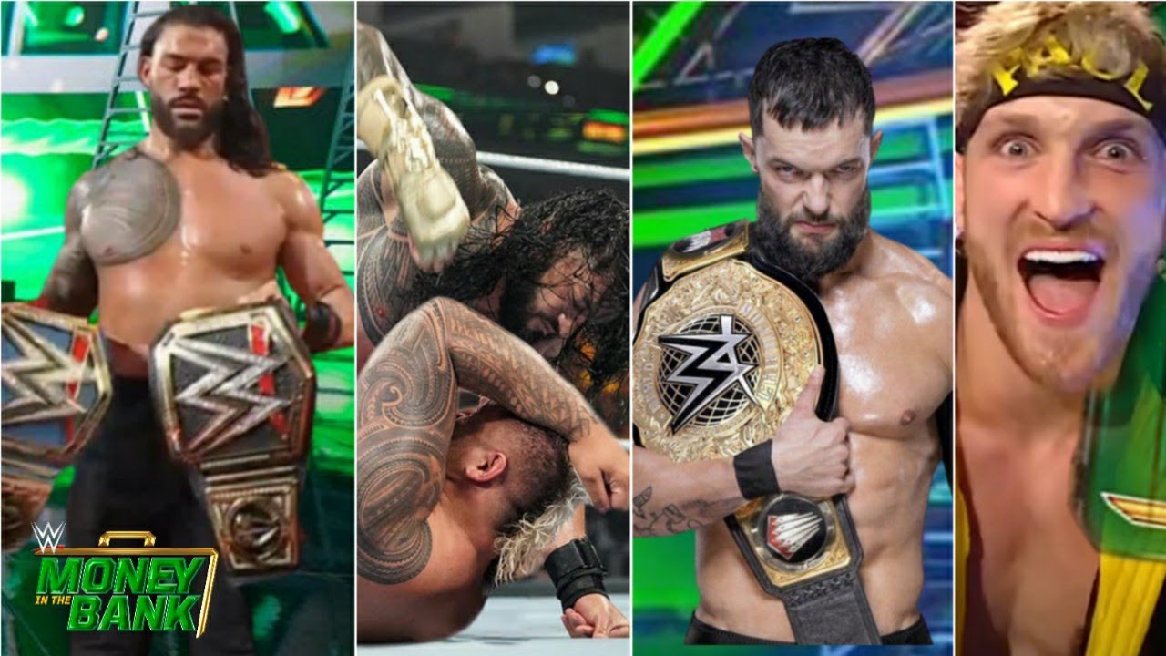 Roman wins money in the bank !! jey attacks Tribal Chief, Bray returns ...
