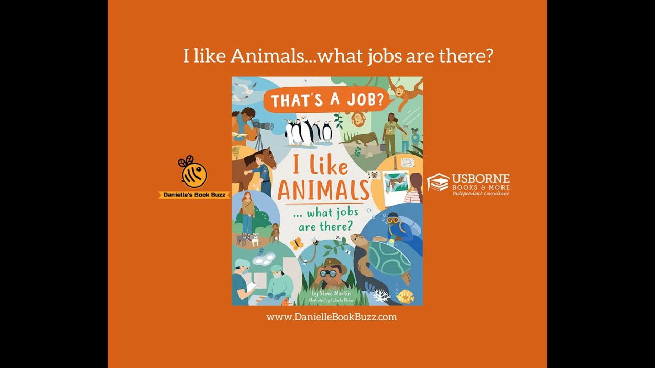 I Like Animals...what jobs are there? - Usborne Books & More - YouTube